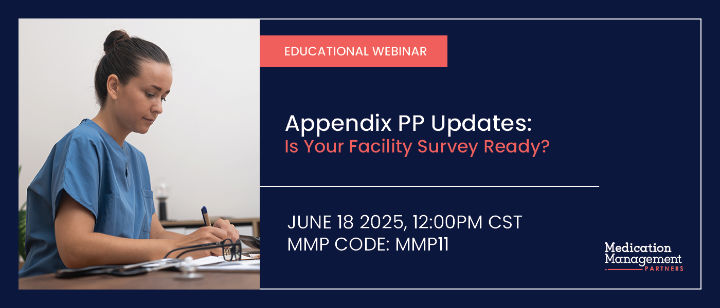 Appendix PP Updates – Medication Management Partners